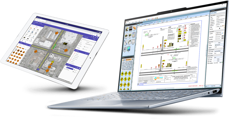 Industry Leading Traffic Control Plan Software | Invarion